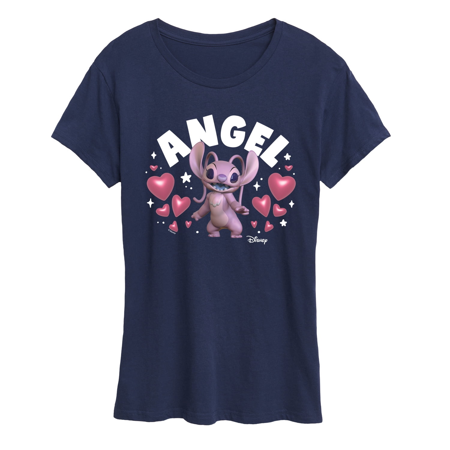 Lilo & Stitch - Mixed Dimension Angel - Women's Short Sleeve Graphic T ...