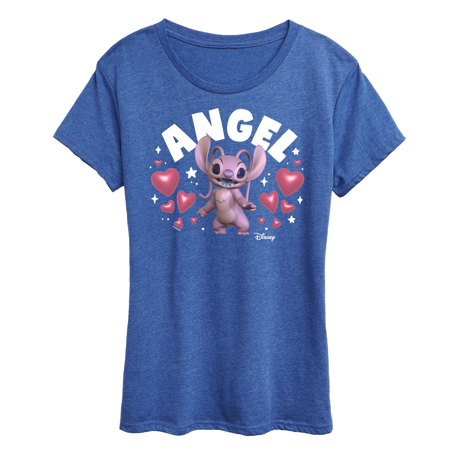 Lilo & Stitch - Mixed Dimension Angel - Women's Short Sleeve Graphic T ...
