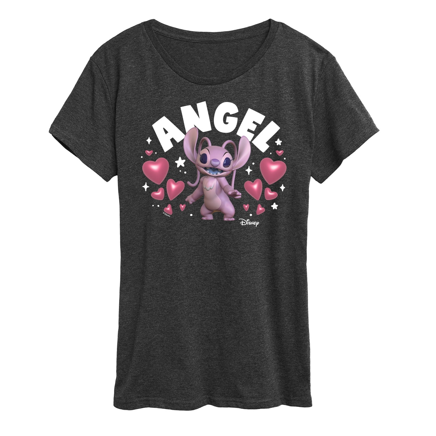 Lilo & Stitch - Mixed Dimension Angel - Women's Short Sleeve Graphic T ...