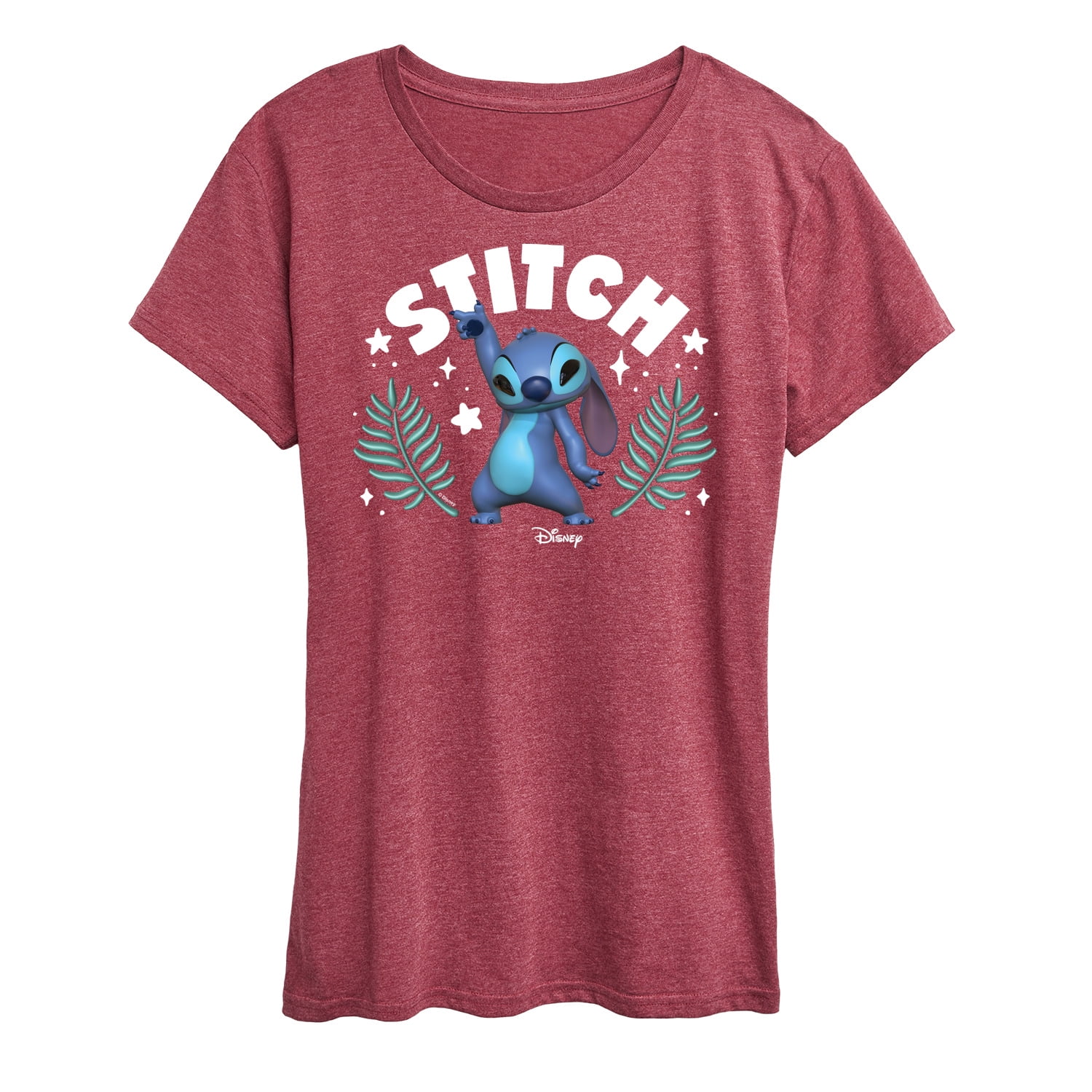 Lilo and Stitch - Mixed Dimension Stitch - Women's Short Sleeve Graphic ...