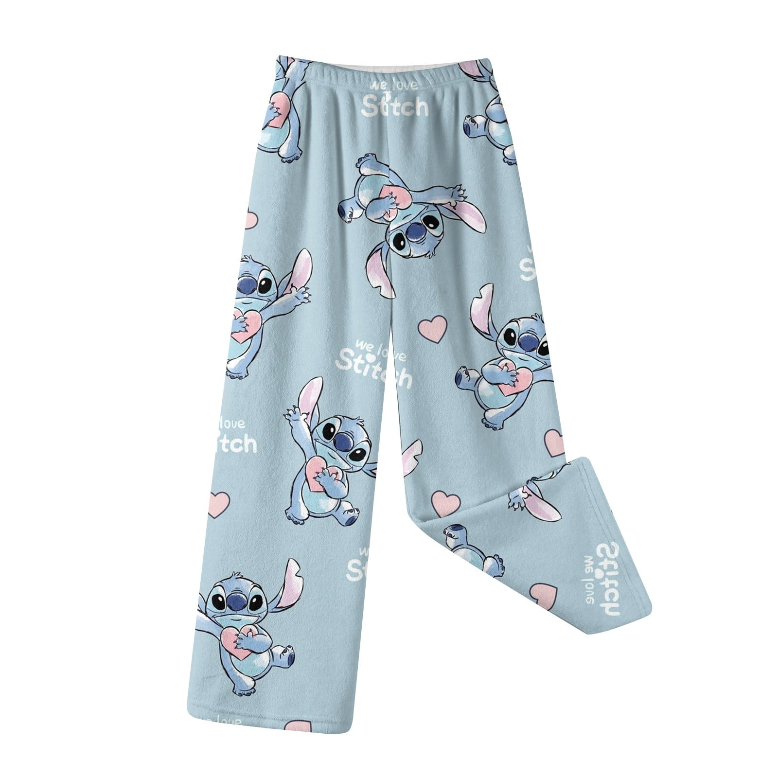 Lilo and Stitch Pajamas for Women - Soft & Cozy Fleece Lounge Pants ...