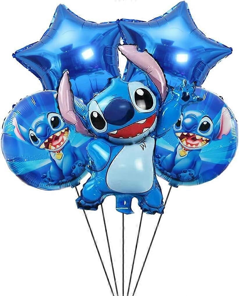 Lilo and Stitch Party Aluminum Foil Balloon, Stitsh Birthday Party ...