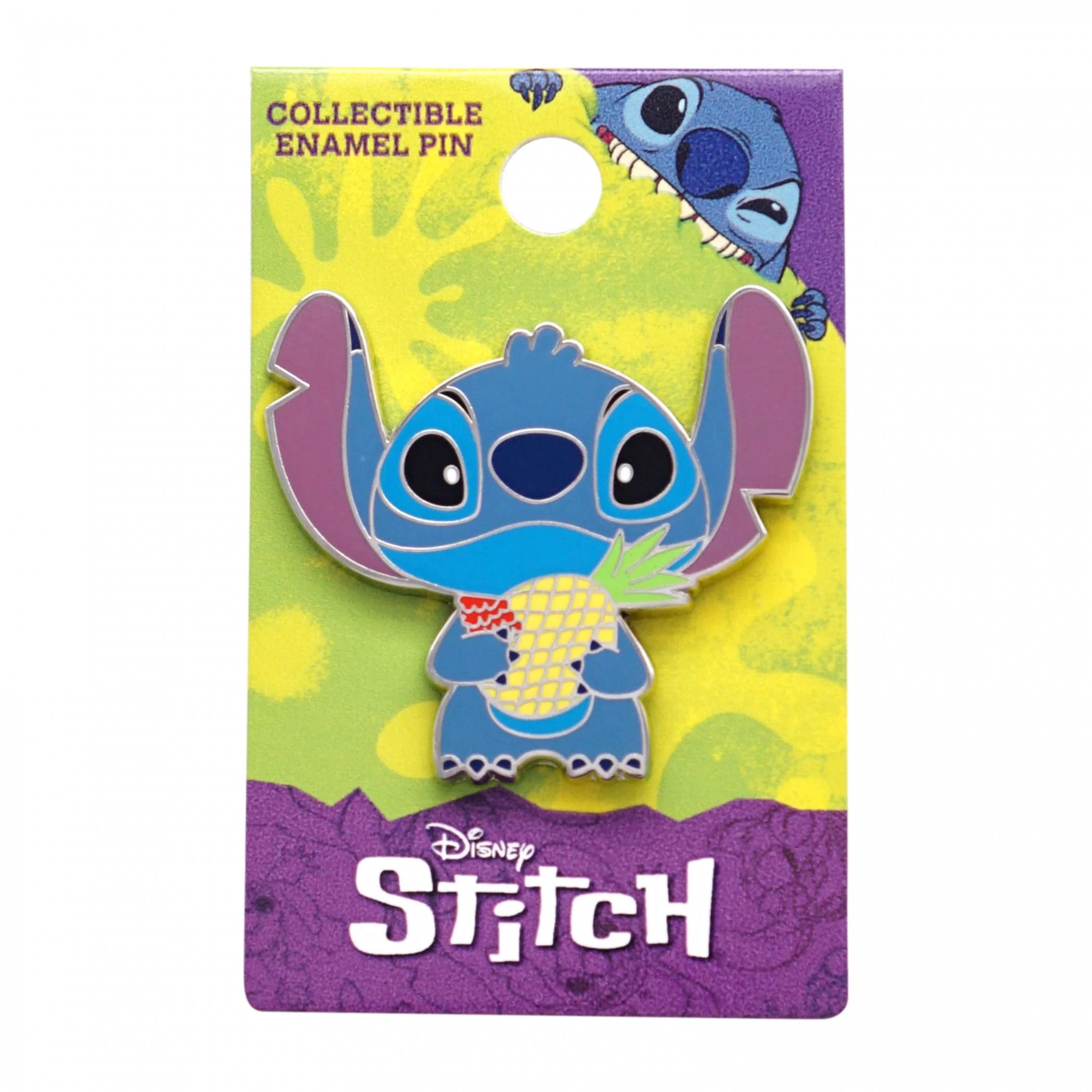 Lilo & Stitch 894818 Pineapple Enamel Lapel Pin - Walmart.com