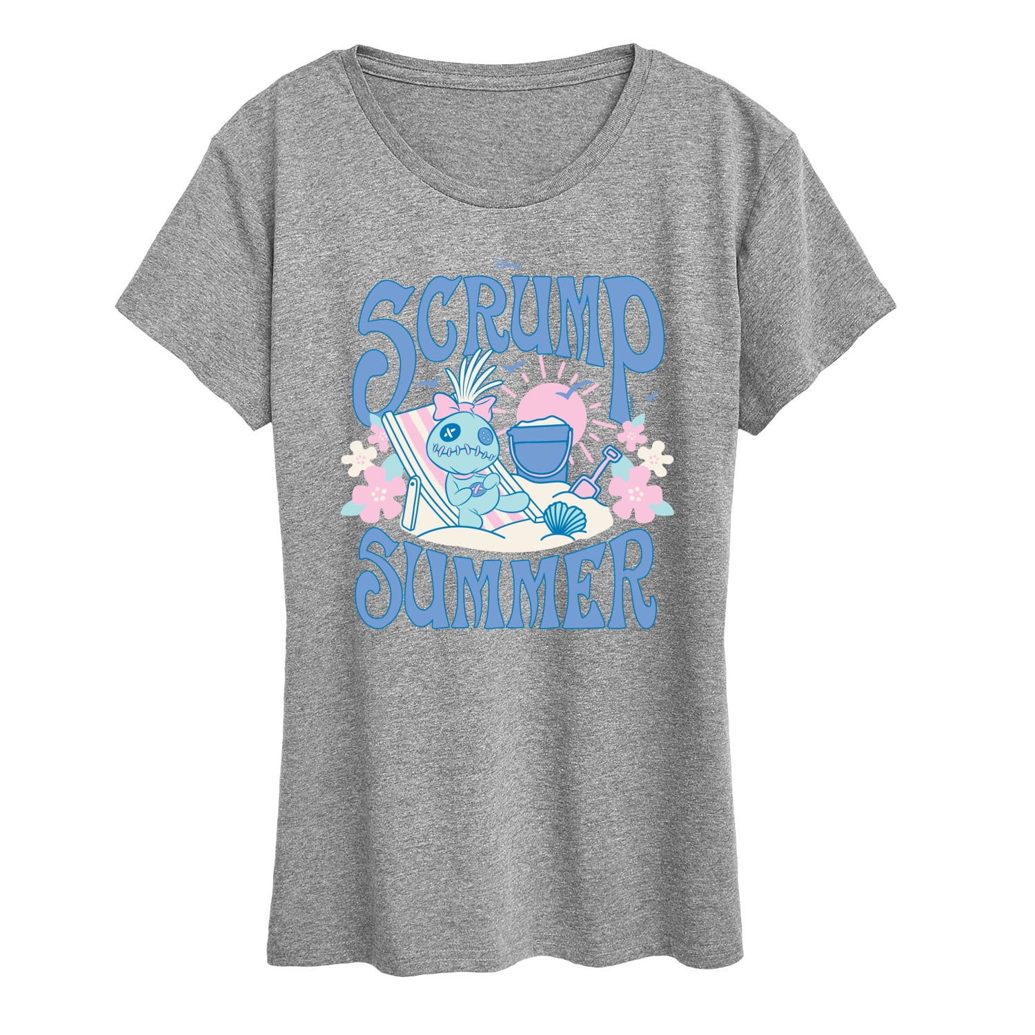 Lilo & Stitch - Scrump Summer - Women's Short Sleeve Graphic T-Shirt ...