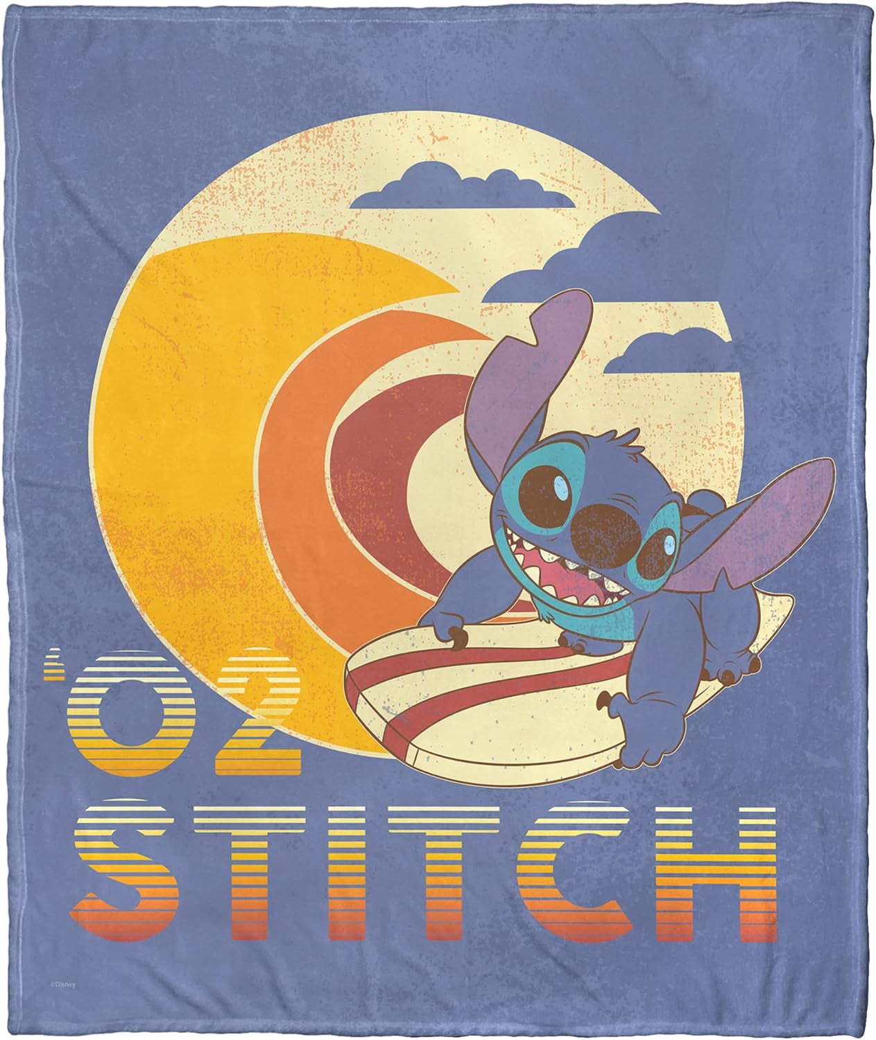 Lilo and Stitch Silk Touch Throw Blanket, 50" x 60", Vintage Aloha ...