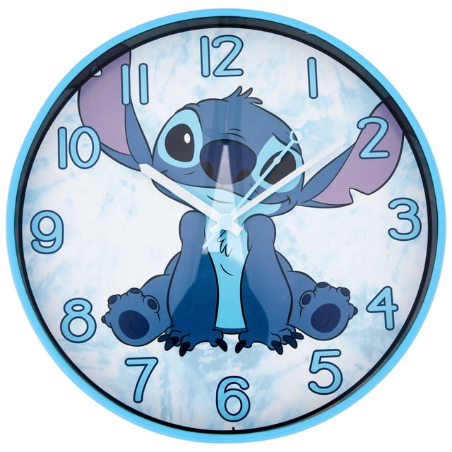 Lilo and Stitch Sitting Cute 10 Wall Clock - Walmart.com