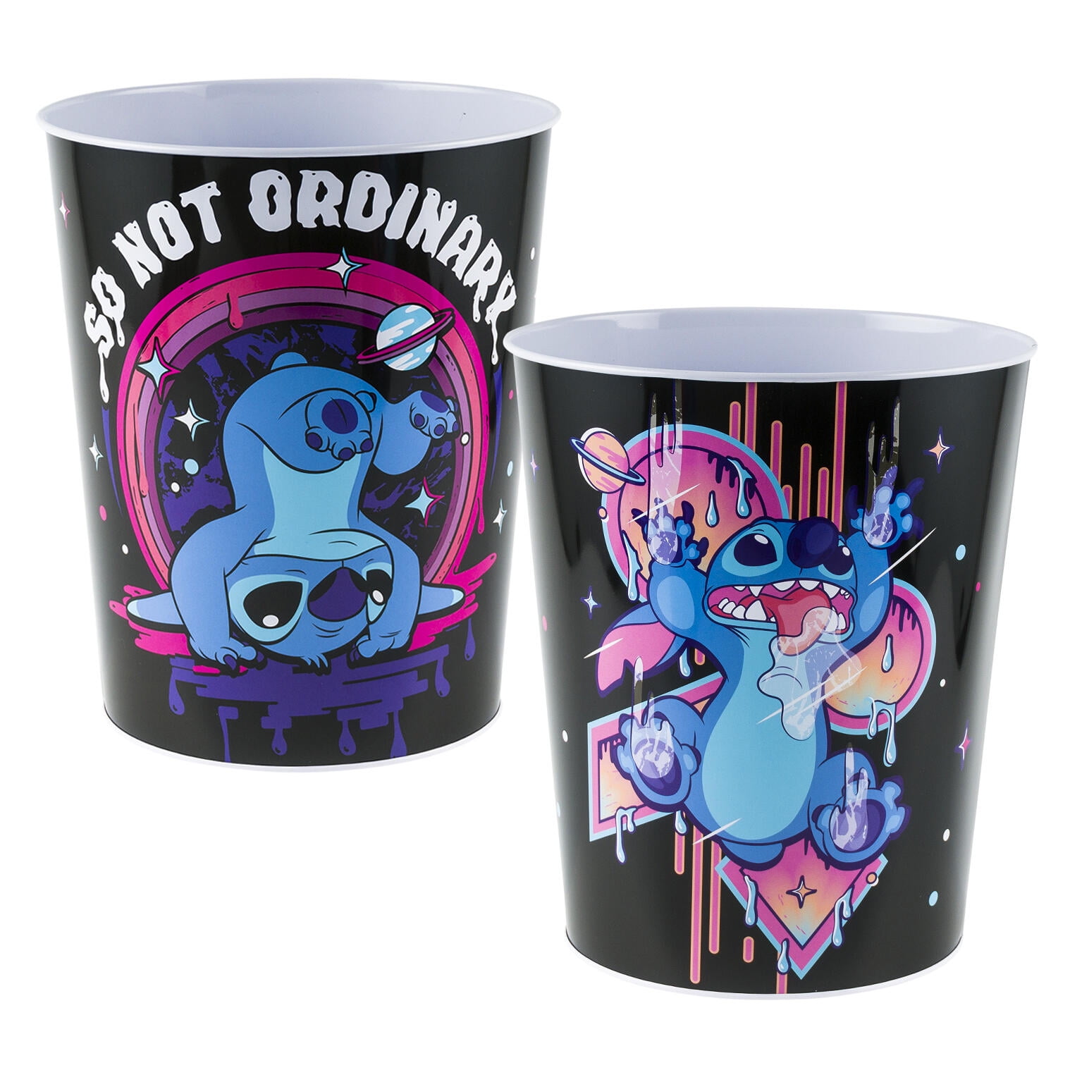 Lilo and Stitch Waste Bin Trash Can for Kids - Black - Walmart.com