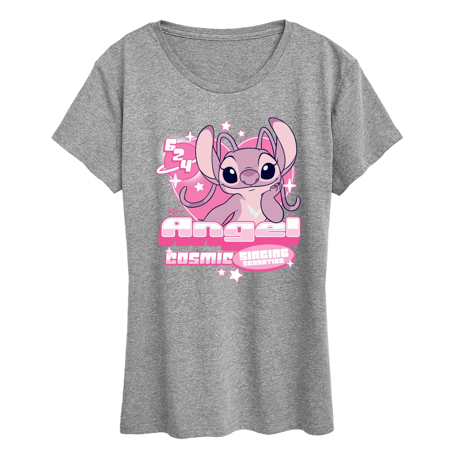 Lilo & Stitch - Y2K Angel - Women's Short Sleeve Graphic T-Shirt ...