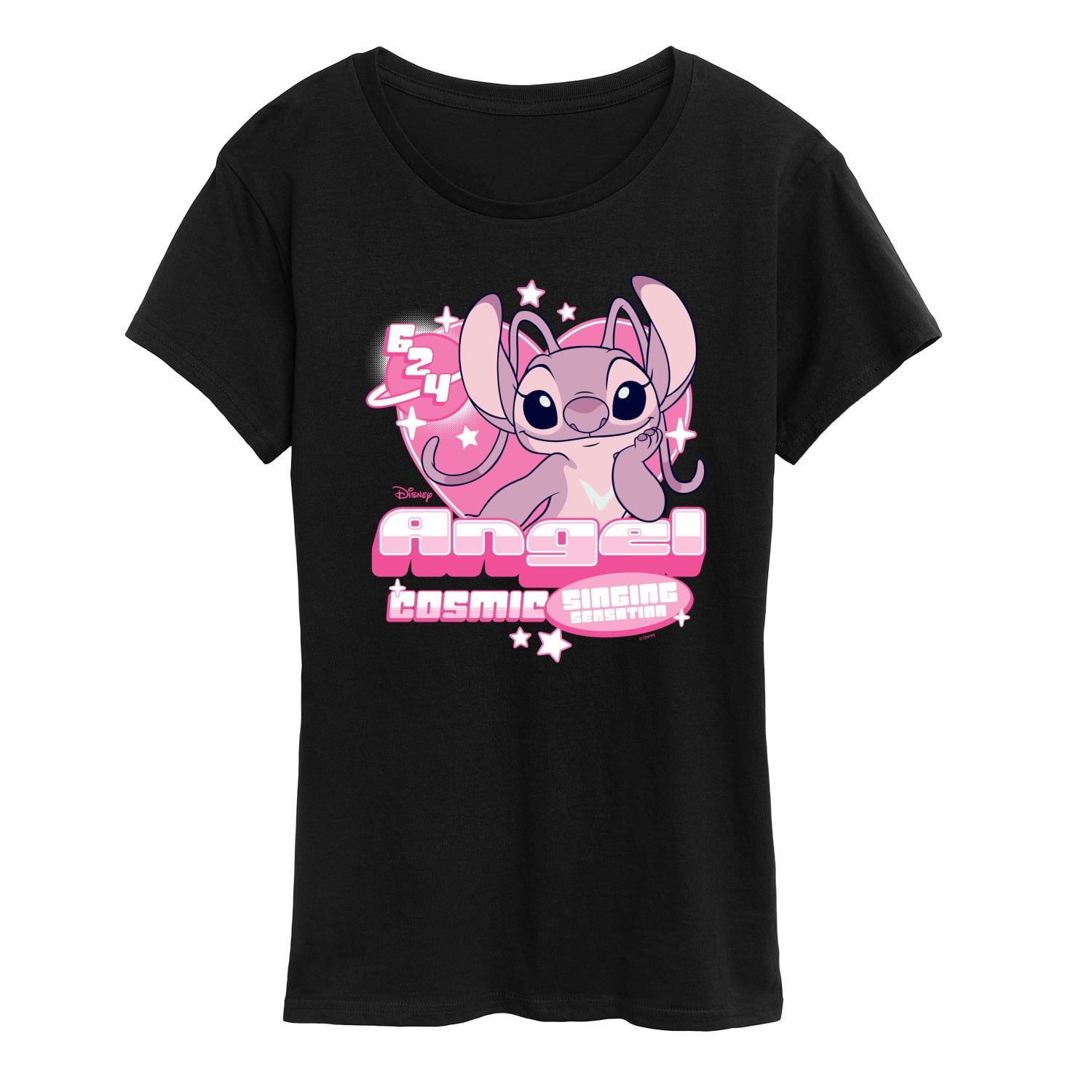 Lilo & Stitch - Y2K Angel - Women's Short Sleeve Graphic T-Shirt ...