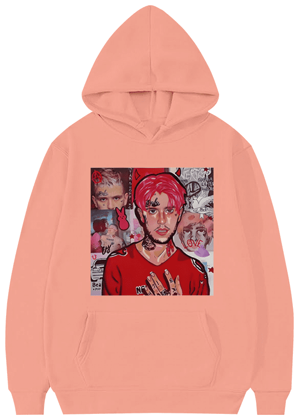 Lilpeep cartoon Hoodie, Lil Peep Shirt, Lil Peep Merch, Lil peep T ...
