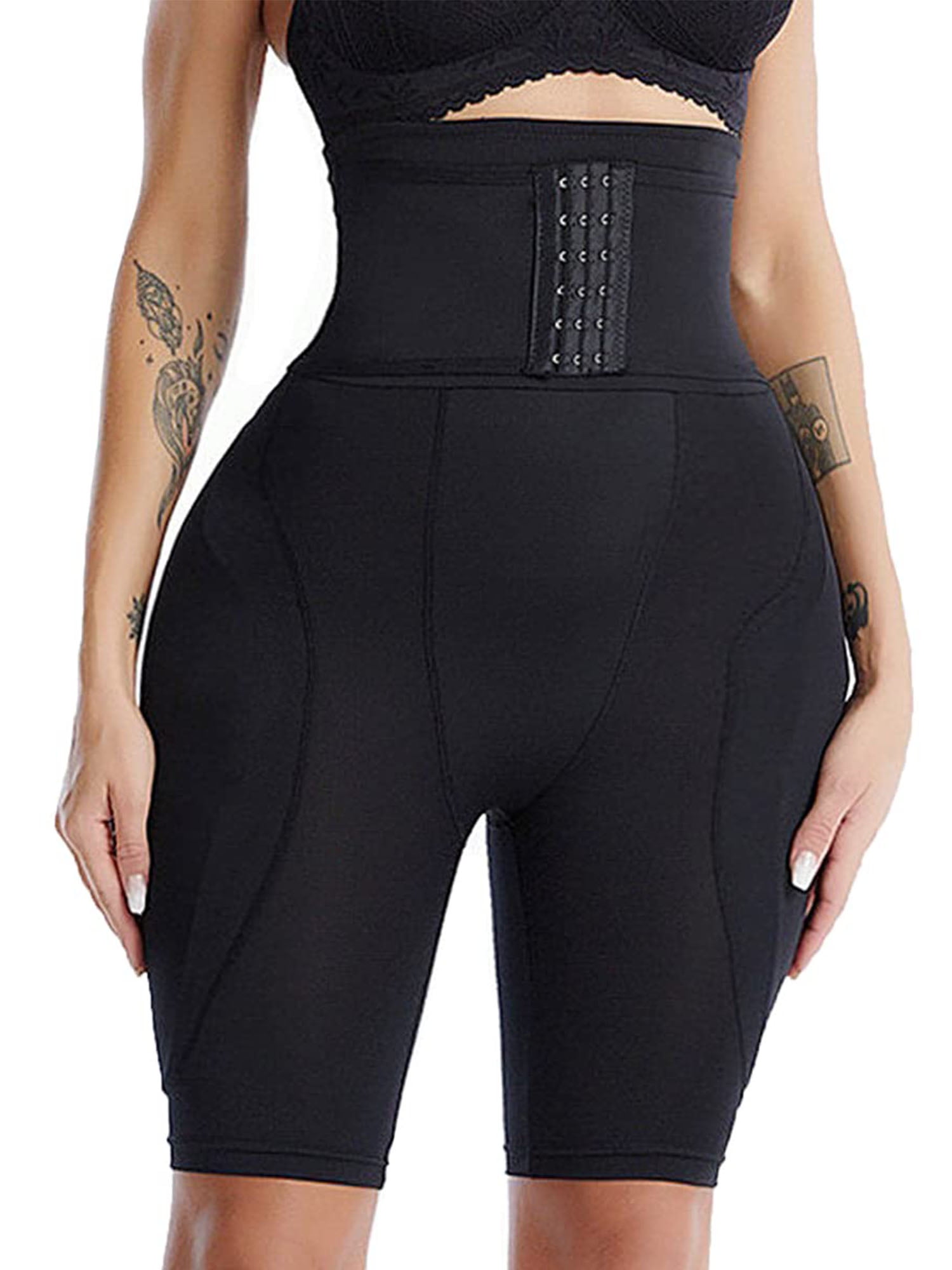 Lilvigor Women High Waist Tummy Control Butt Lifter Shapewear Hip ...