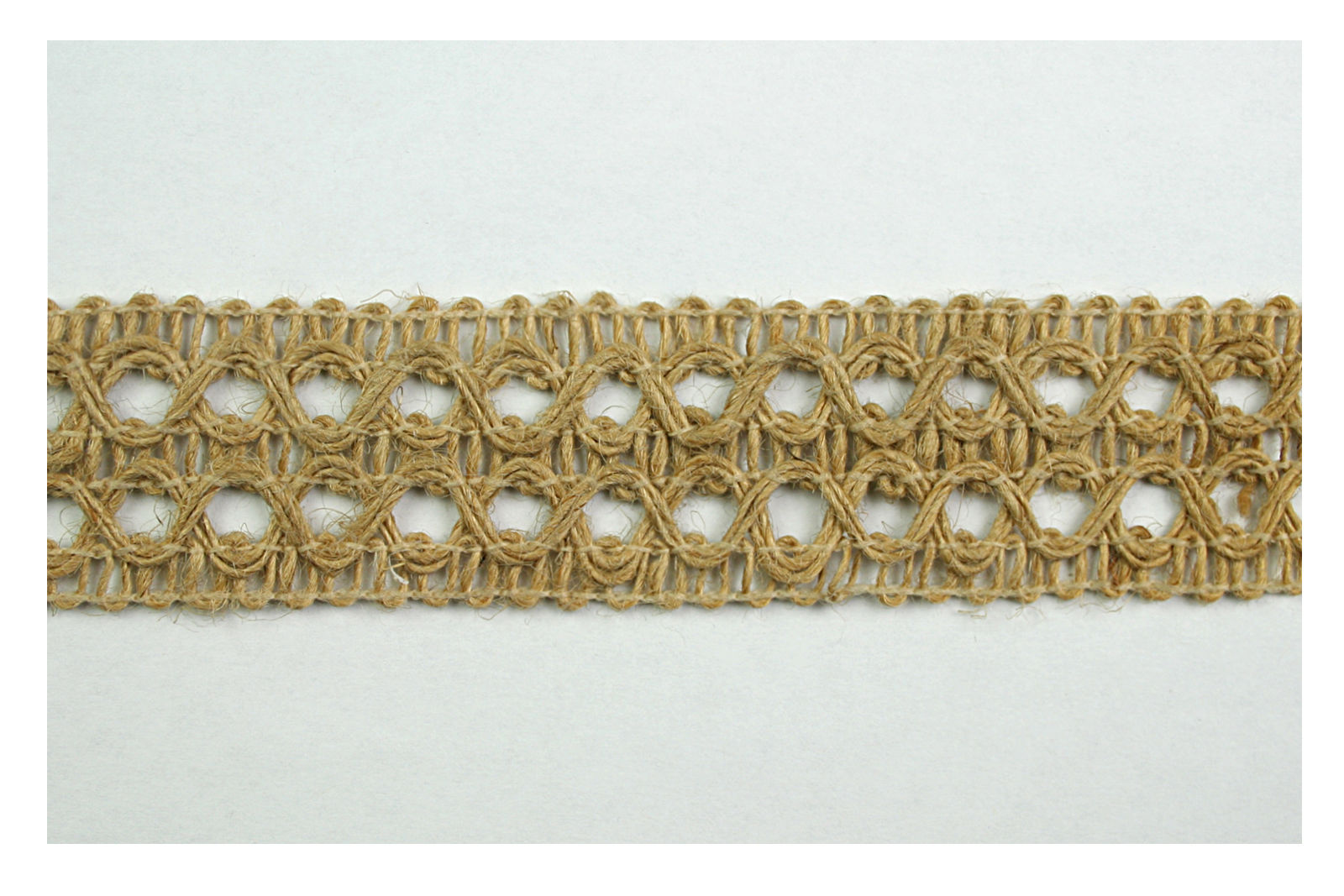 Lily 1.25" Italy Jute Braided Trim Craft Supplies Light Brown Natural ...