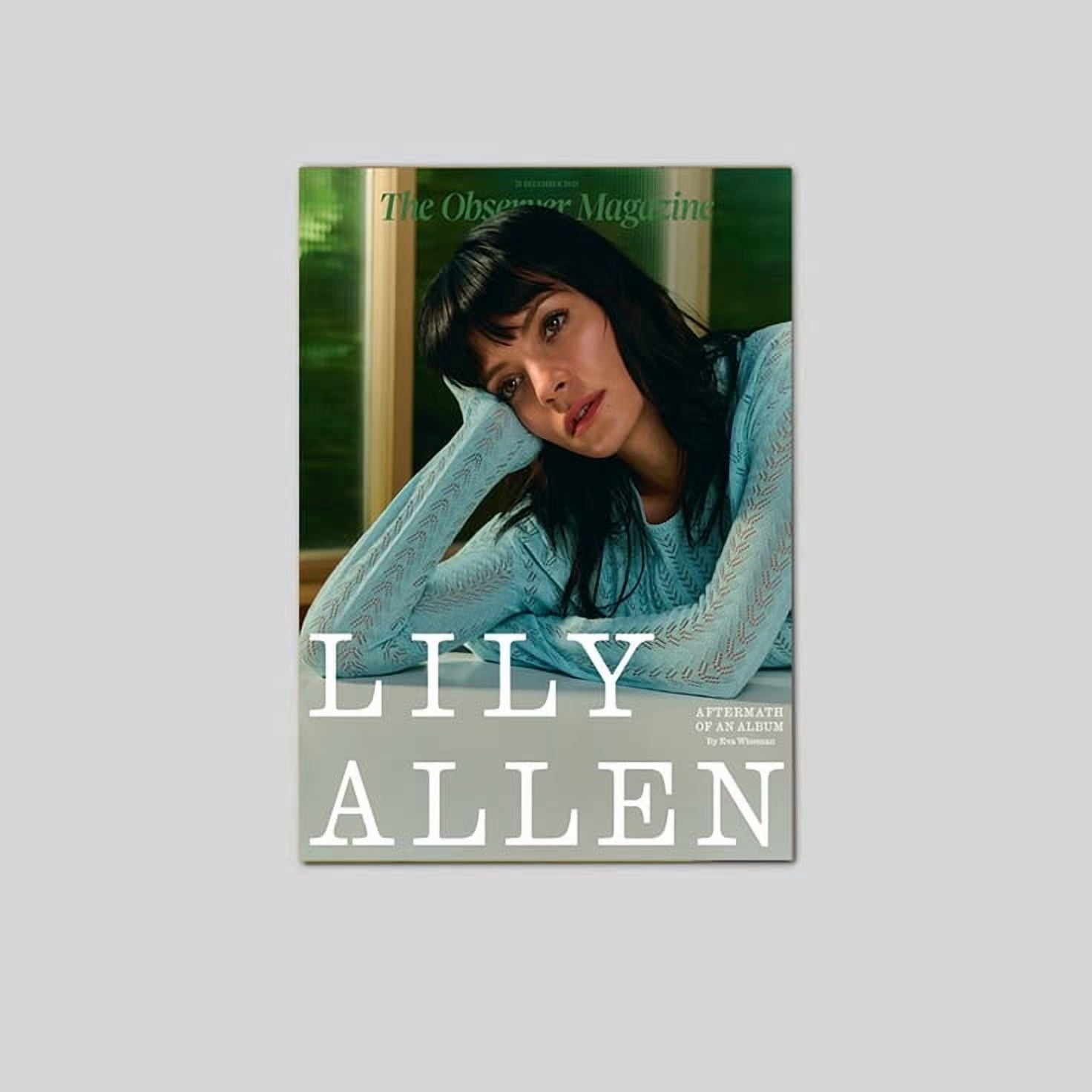Lily Allen The Observer Magazine Poster Size 24''x36'' The Golden Shop ...