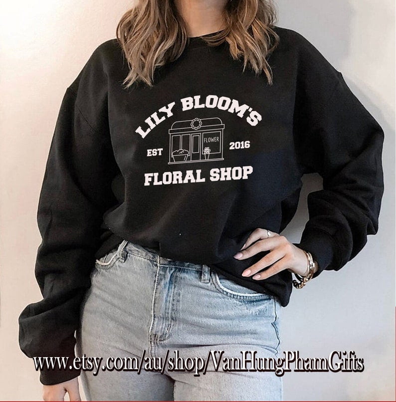 Lily Bloom's Floral Shop Shirt, Book Merch, Addicted Series, Lily ...