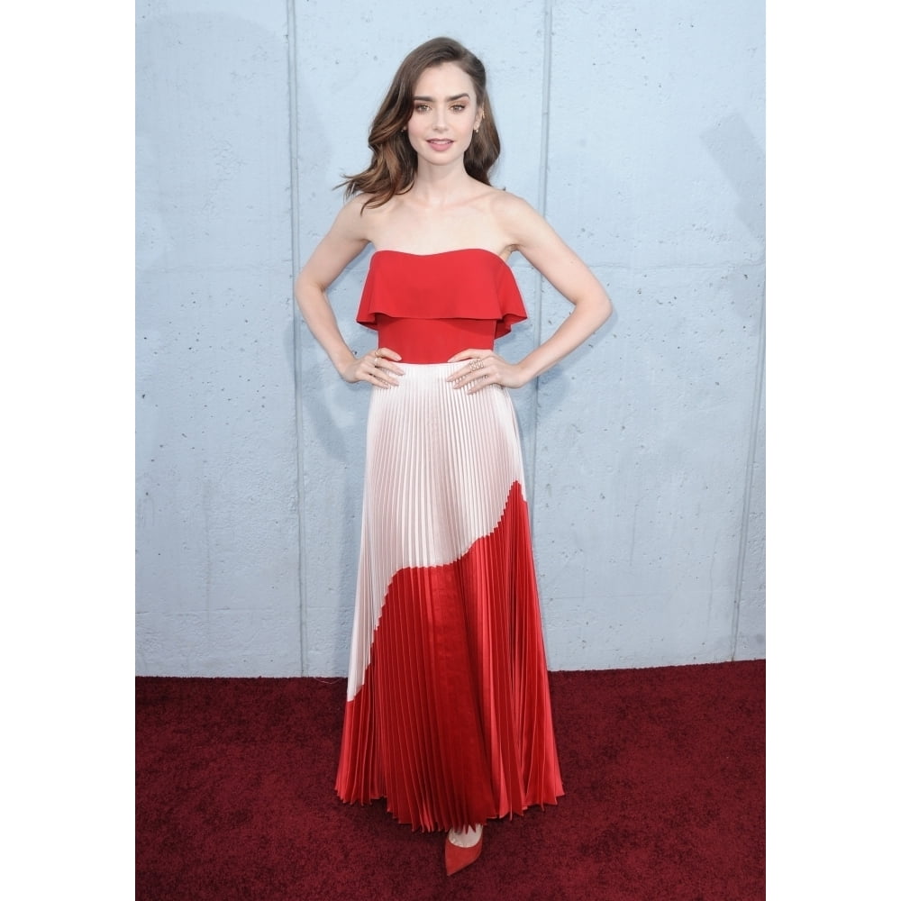 Lily Collins At Arrivals For The Last Tycoon Amazon Series Premiere ...