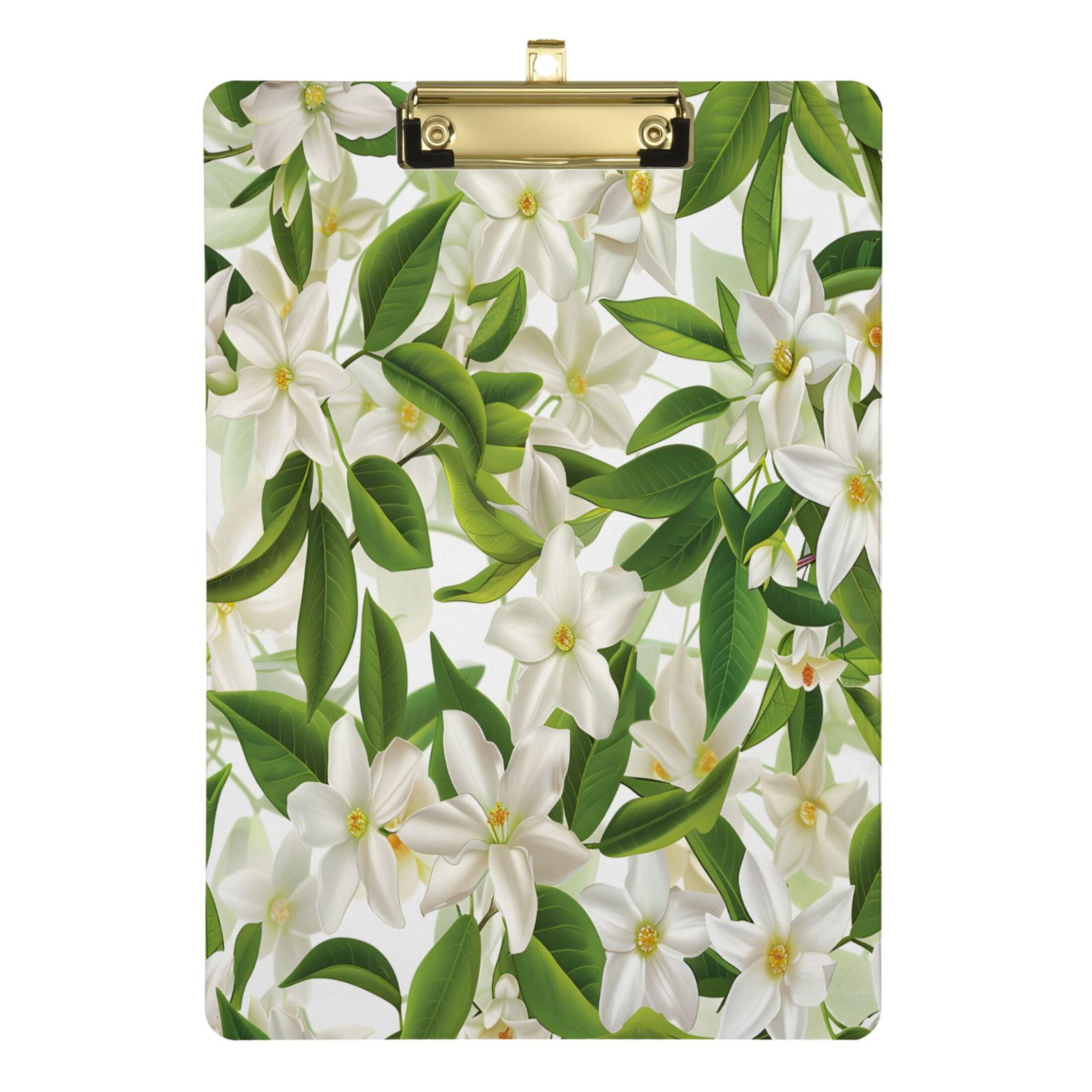 Lily Flower and Leaves Acrylic Clipboards A4 Standard Letter Size ...