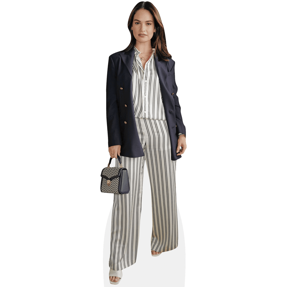 Lily James Blazer Lifesize Cardboard Cutout Standee