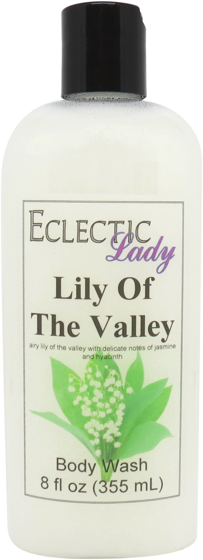Lily Of The Valley Body Wash by Eclectic Lady, Liquid Shower Gel for ...