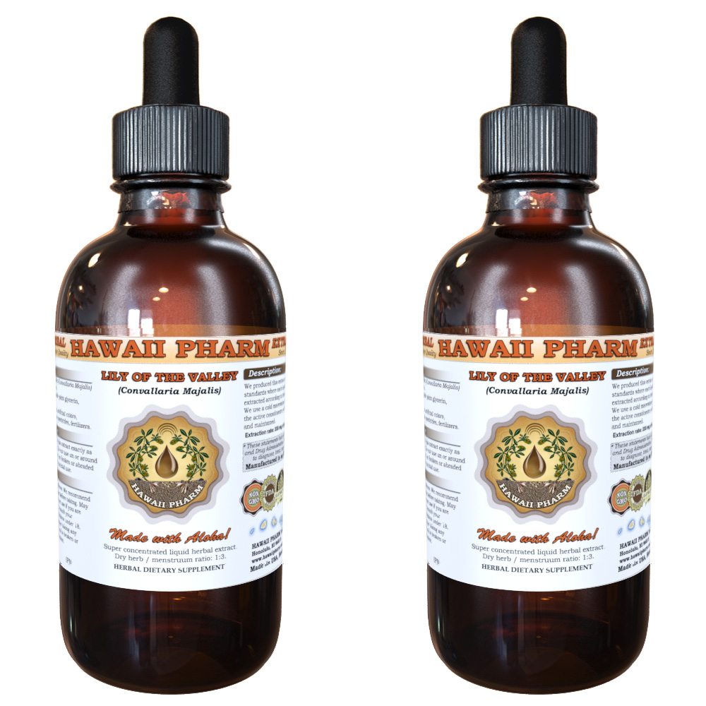 Lily Of The Valley (Convallaria majalis) Tincture, Dried Herb Liquid ...