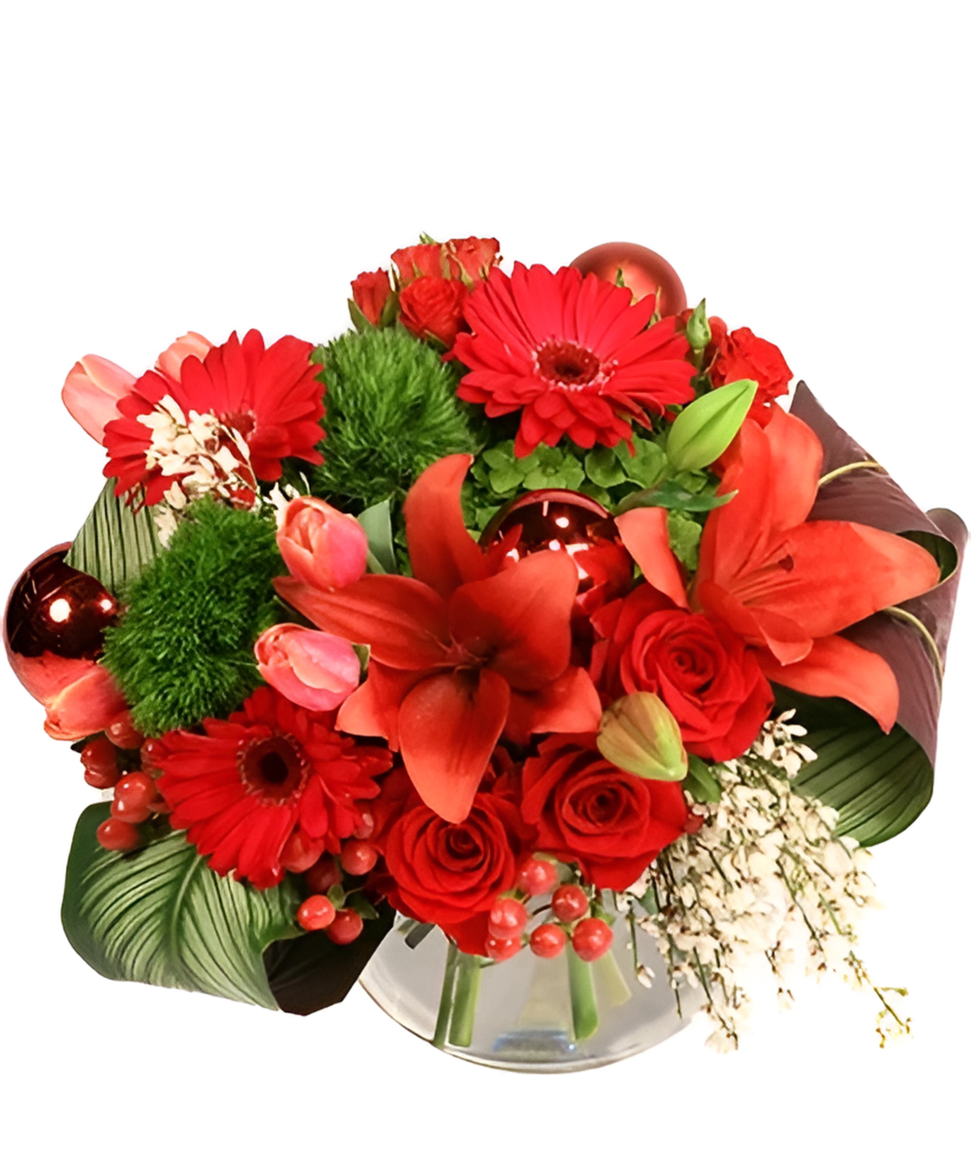 Lily Of The Valley Flowers & More Robust Ruby Flower Arrangement ...