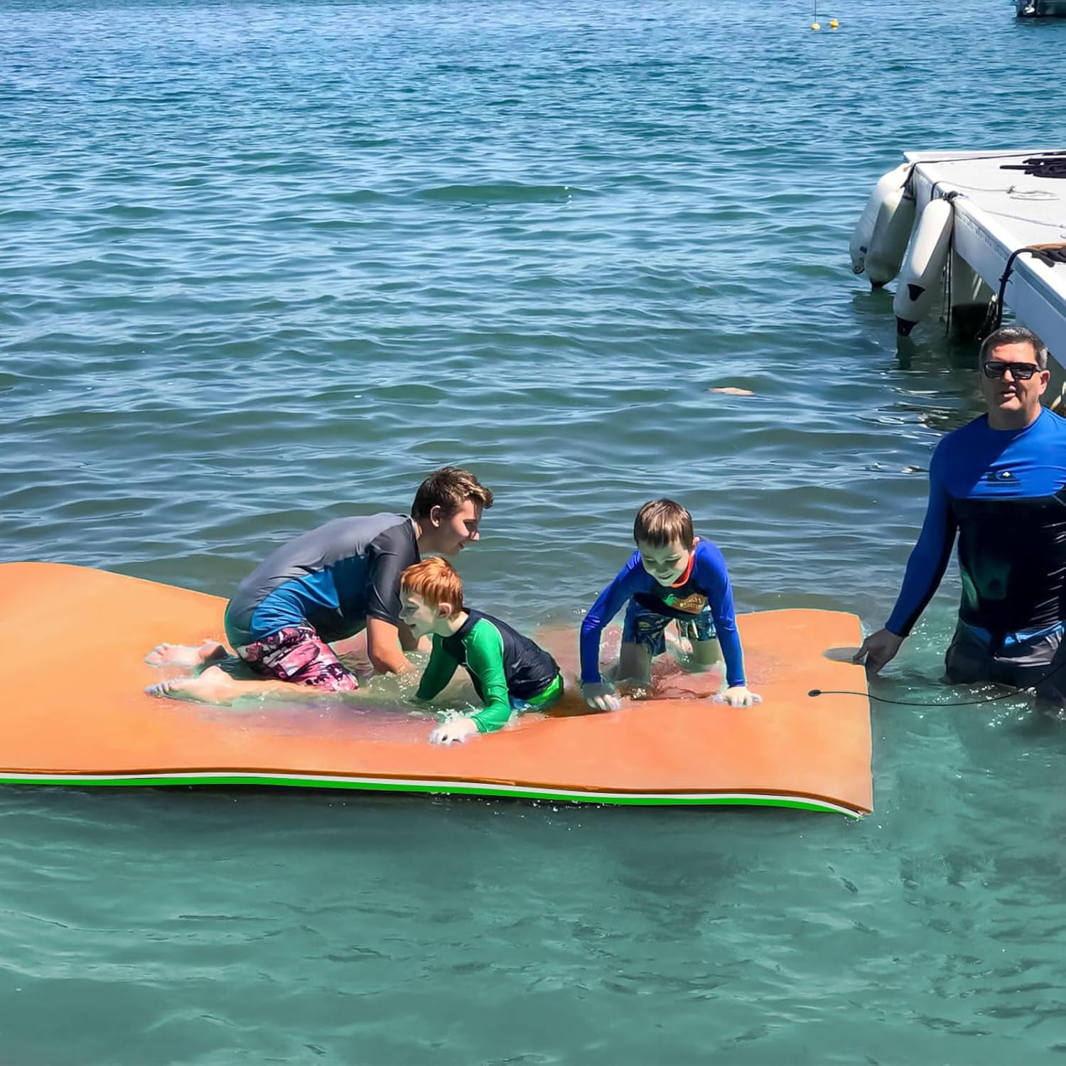 Lily Pad Floating Mat, 7/9/12/18 FT Floating Mat, Pool Float for Water ...