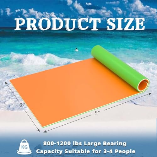 Lily Pad Floating Mat,Floating Water Mat,7/9/12/18FT 3-Layer Tear ...