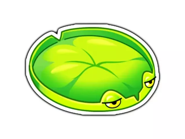 Lily Pad Pvz2 Waterproof Sticker Phone Decal Water Bottle Stickers Car ...