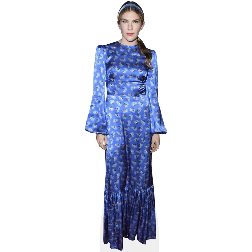 Lily Rabe (Blue Dress) Mini Cardboard Cutout Standee - Walmart.com