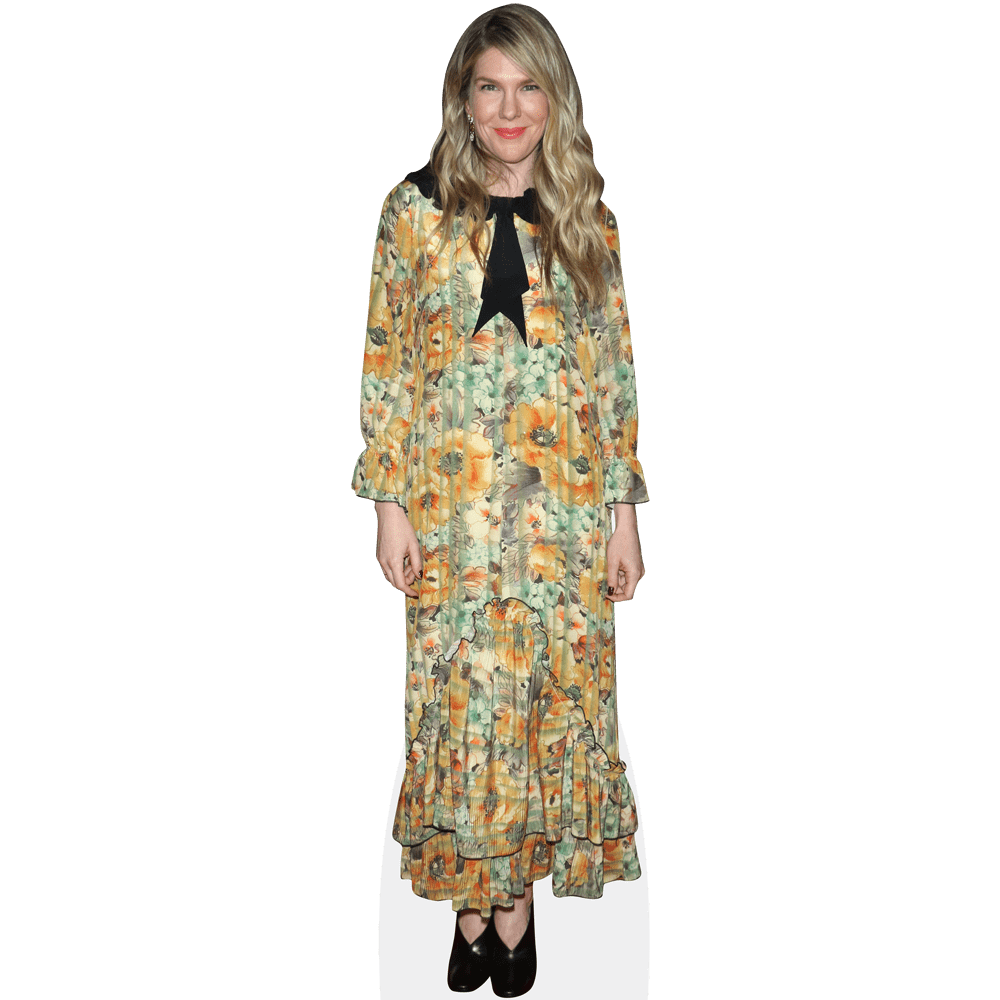 Lily Rabe Floral Dress Lifesize Cardboard Cutout Standee