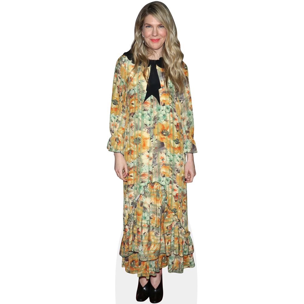 Lily Rabe (Floral Dress) Mini Cardboard Cutout Standee - Walmart.com