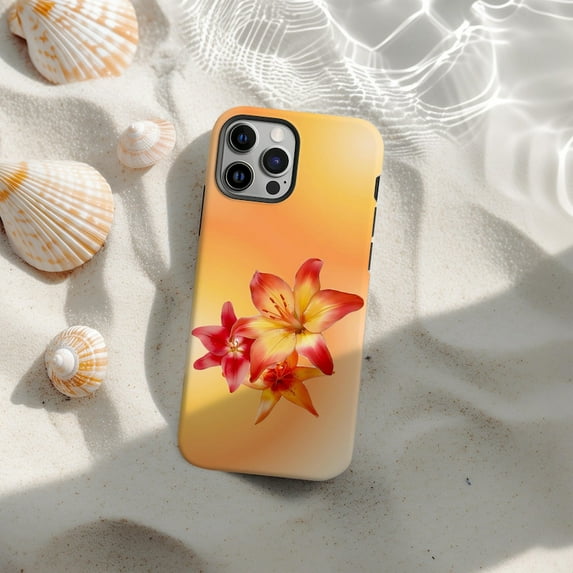Lily Scatter Cute Colorful Flowers Floral Gift iPhone 11–16 Pro Max ...