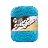 Lily Sugar'n Cream Super Size Cotton Yarn, Natural - Walmart.com