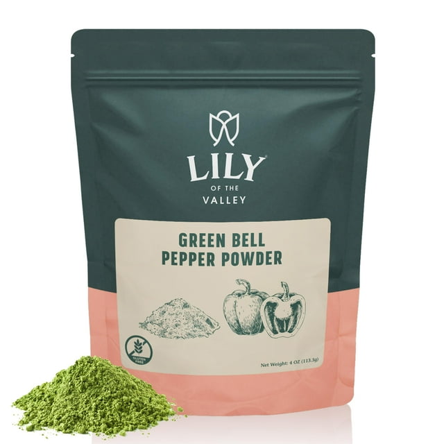 Lily of the Valley Green Bell Pepper Powder - Pepper for Cooking ...