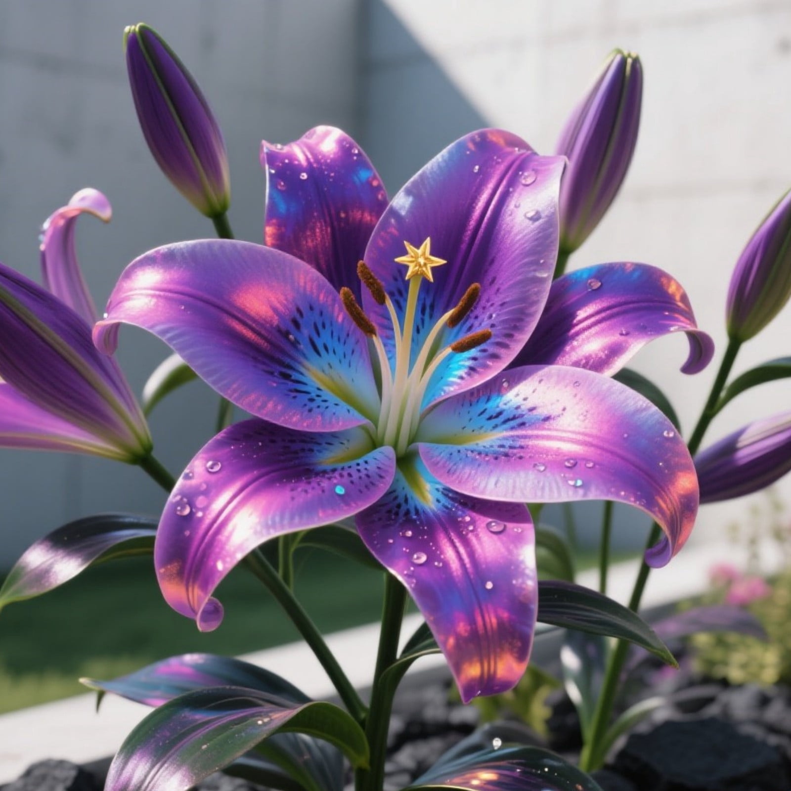 Lily bulbs-blooms every year-Premium Garden Stakes -fast-growing bulbs ...