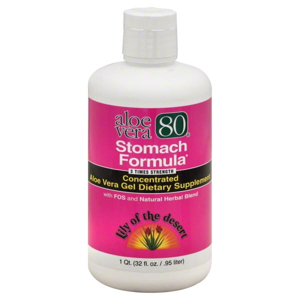 Lily Of The Desert Aloe Vera 80 Stomach Formula 32 Oz - Walmart.com