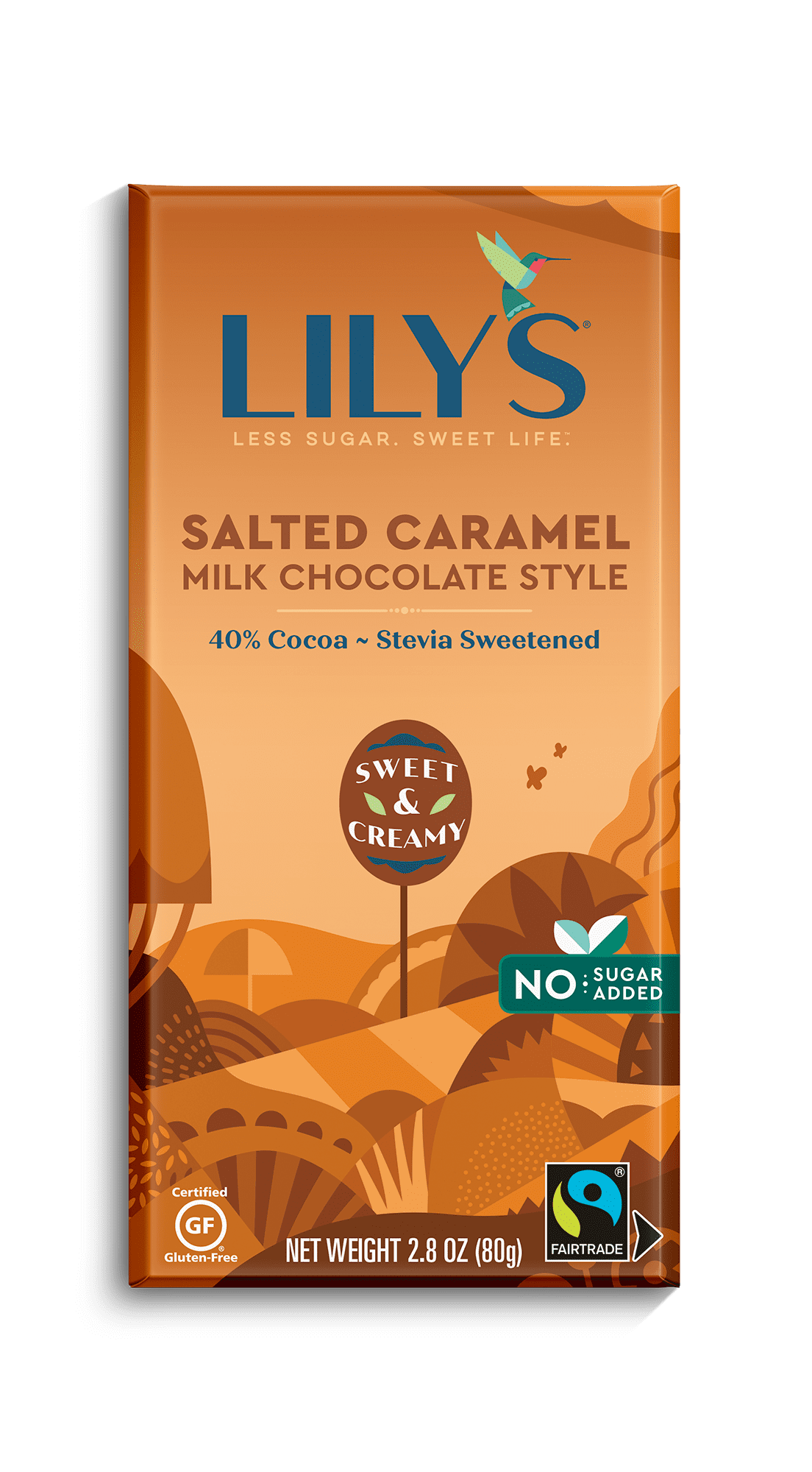 Lily's 40% Chocolate Bar -Salted Caramel - Walmart.com