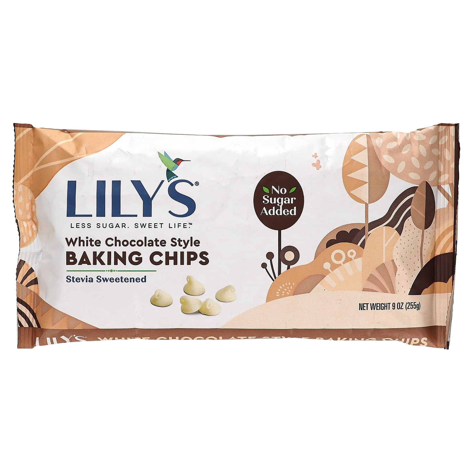 Lily's Chocolate White Chocolate Baking Chips 9 Ounce - Walmart.com