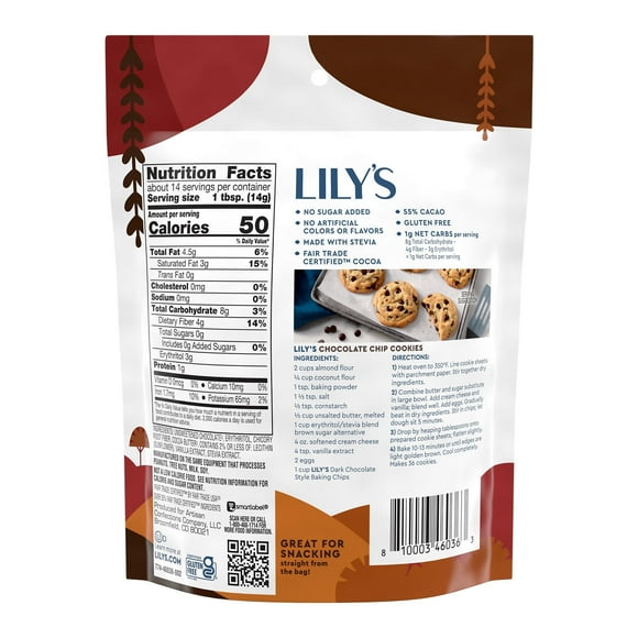 Lily's Baking chips in Baking Ingredients - Walmart.com