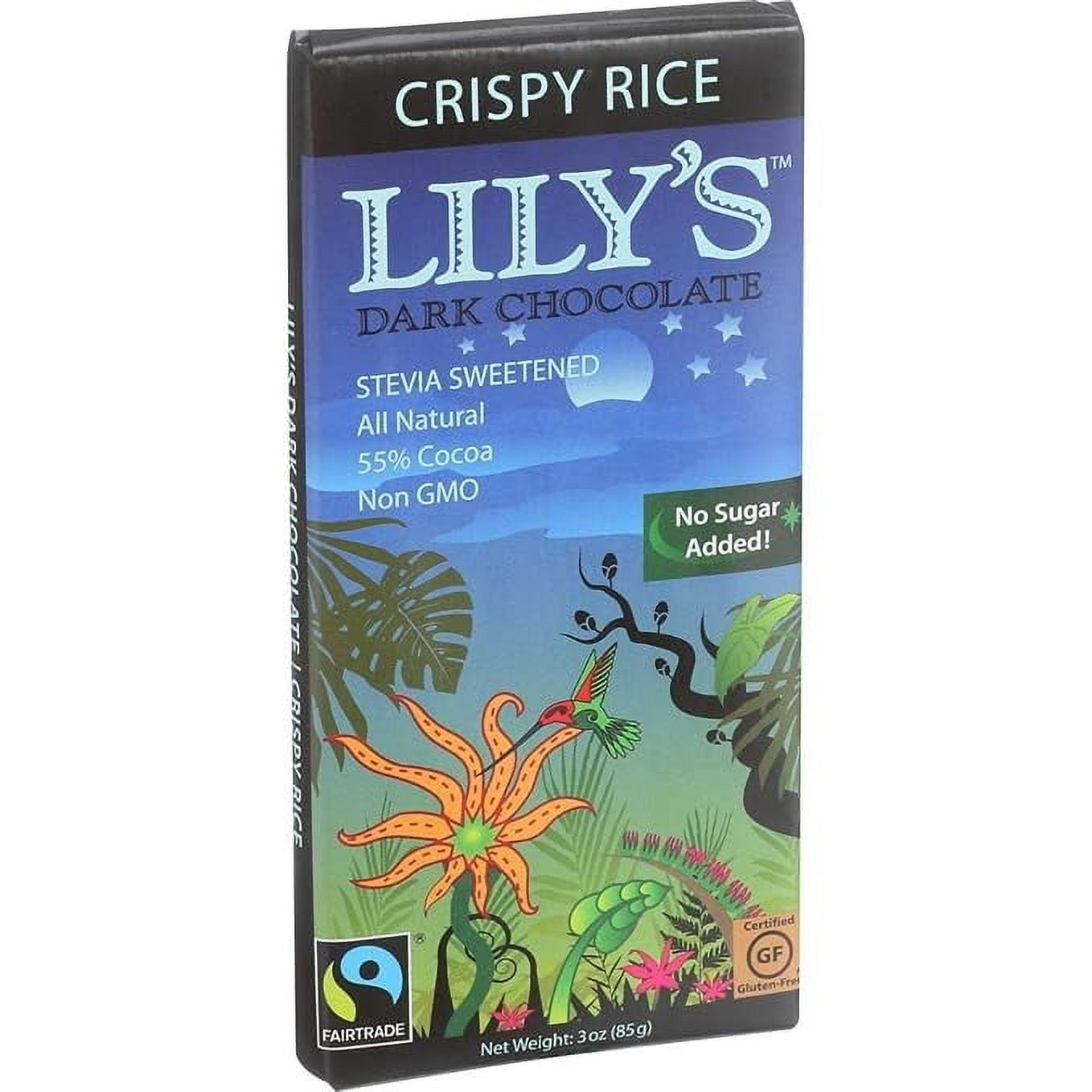 Lily's Crispy Rice Dark Chocolate