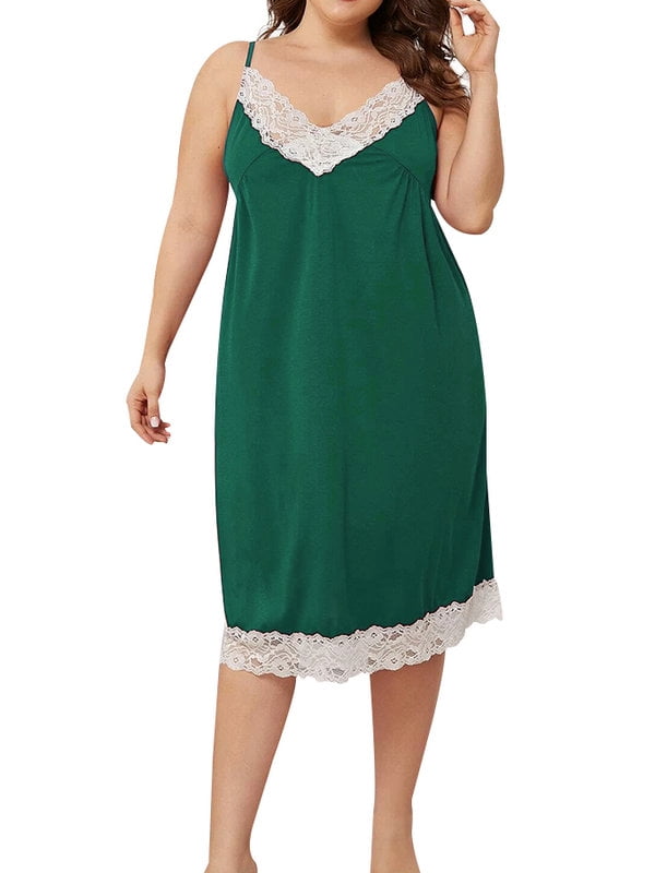 LilyLLL Women Sexy Lingerie Chemise Nightie Babydoll Lace Sleepwear ...