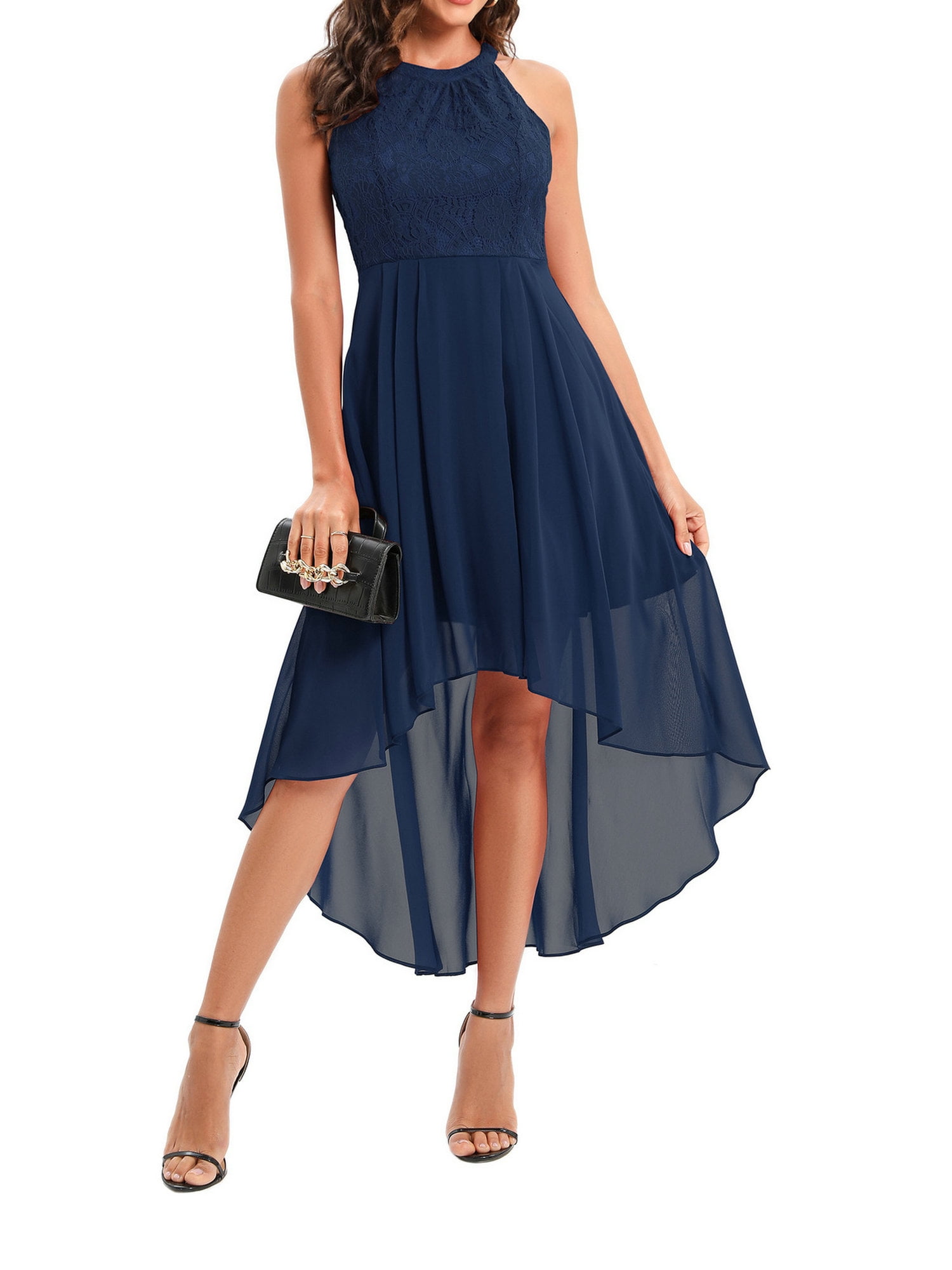 LilyLLL Womens Elegant Chiffon Fishtail Ball Gown Evening Party Prom Formal Dress - Walmart.com