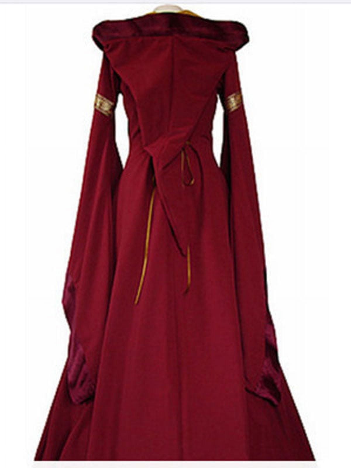 LilyLLL Womens Halloween Costumes Renaissance Medieval Victorian Flared ...