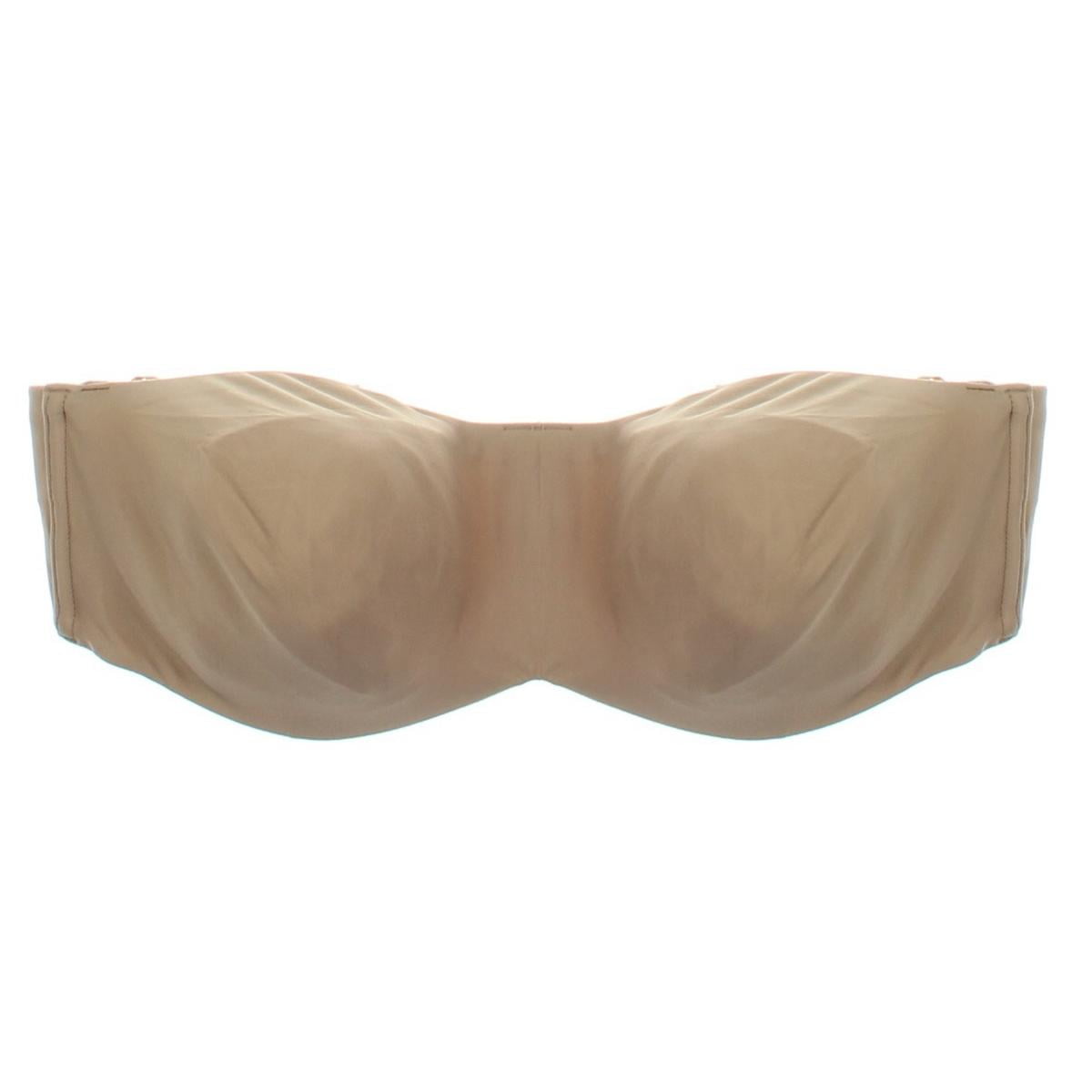 Lilyette Womens Satin Underwire Strapless Bra - Walmart.com