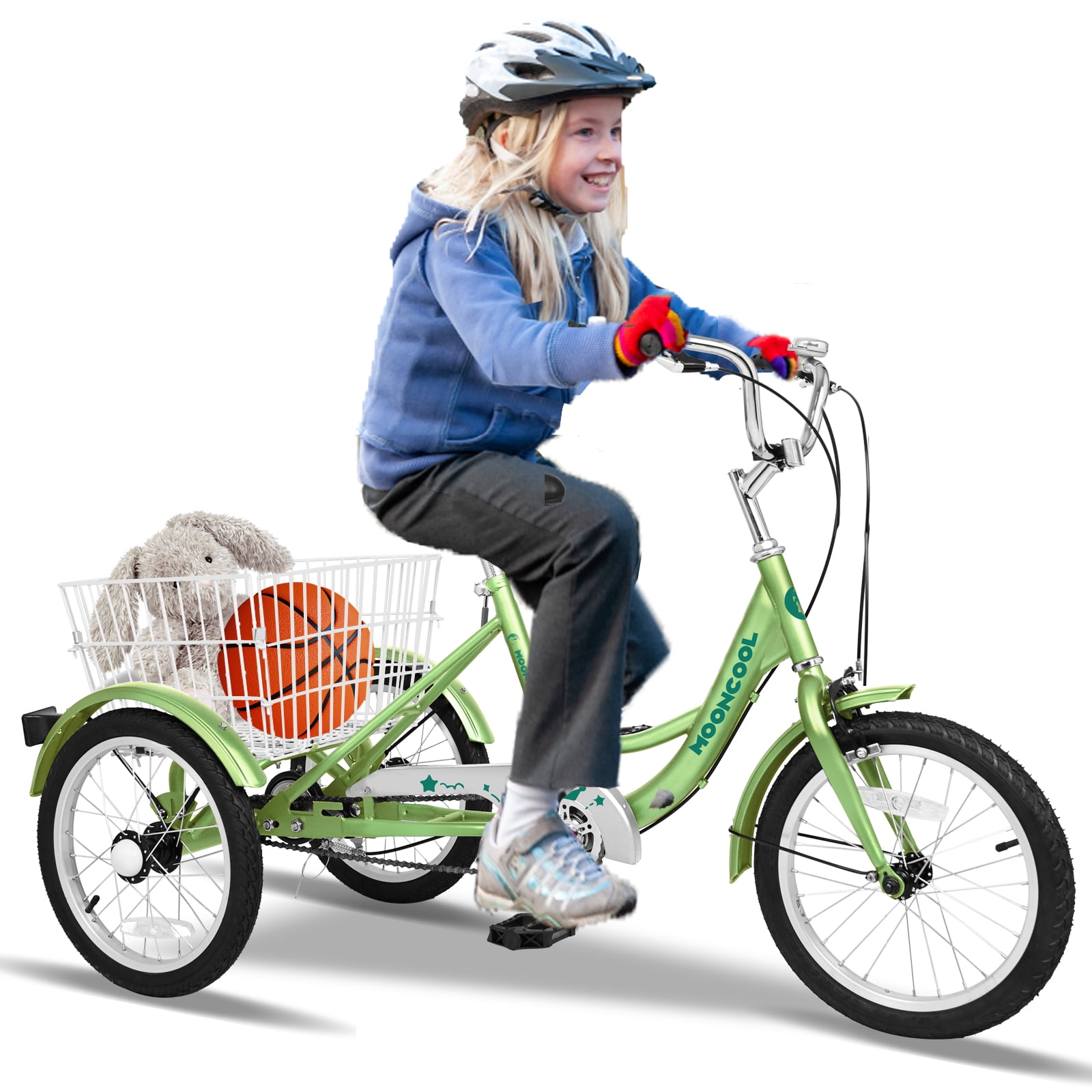 Lilypelle 16 inch Tricycle for Beginner Riders,Adult Tricycle 16 ...