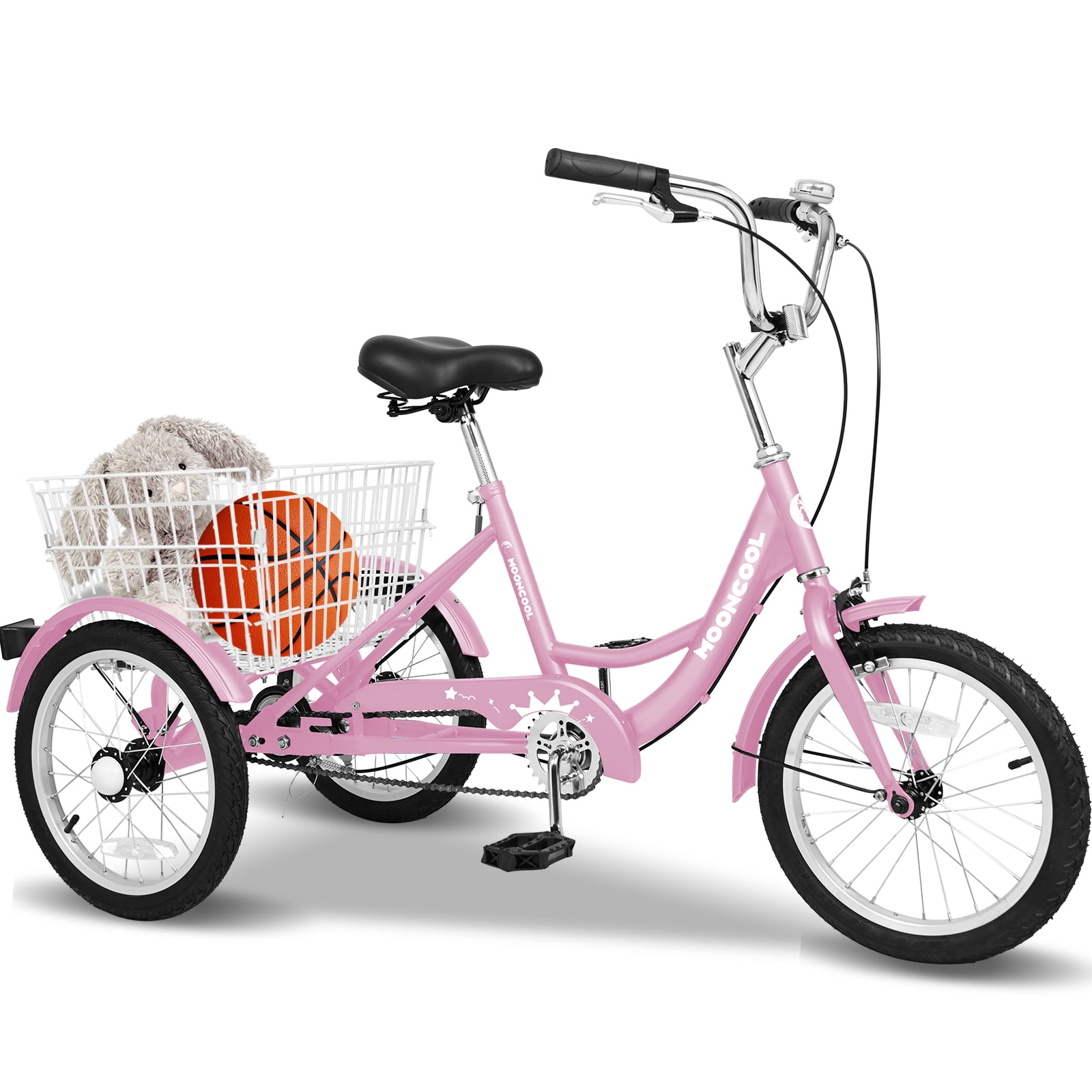 Lilypelle 16 inch Tricycle for Beginner Riders,Adult Tricycle 16 ...
