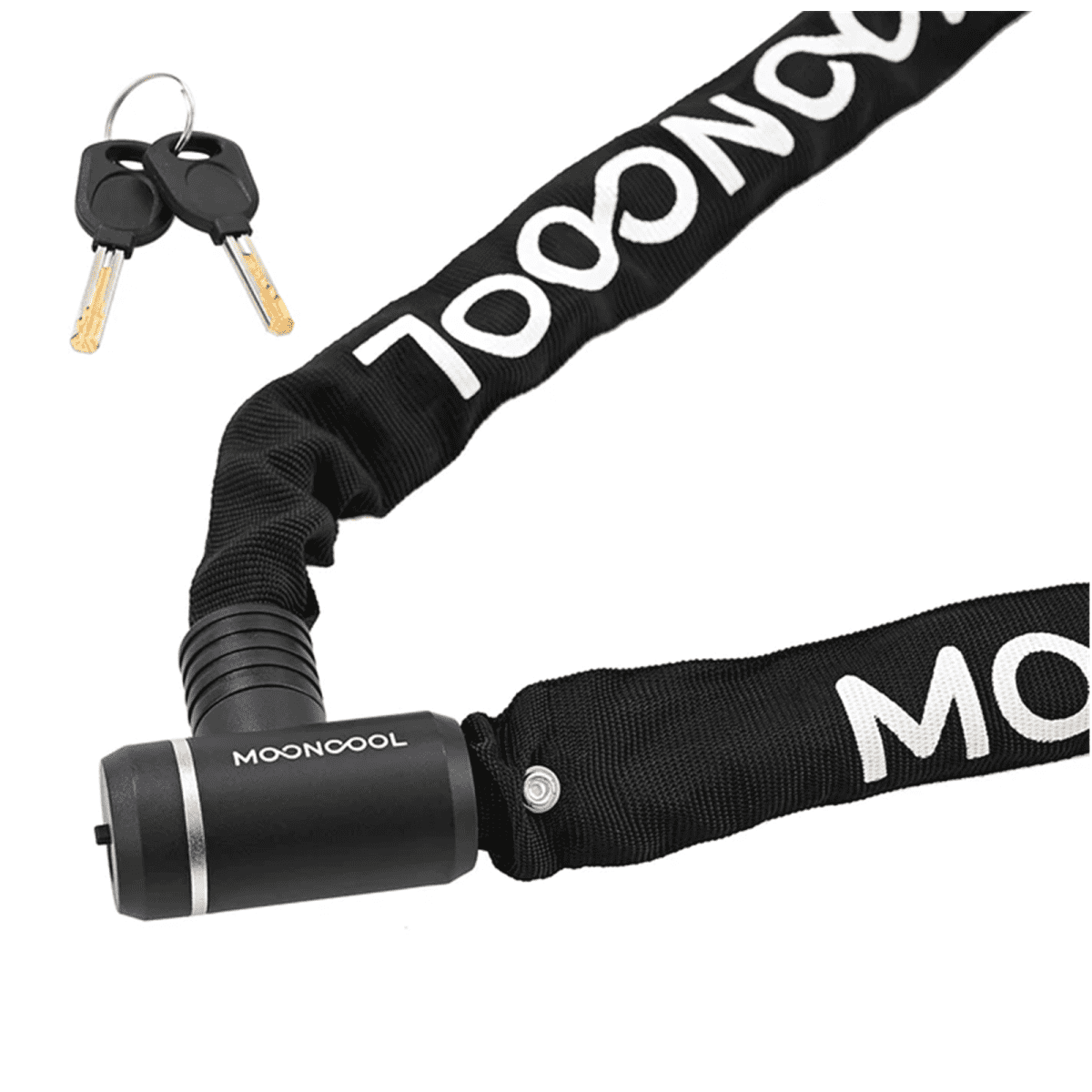 Lilypelle 8x1200mm Chain Bicycle Lock,Heavy Duty Trike Lock,with two ...