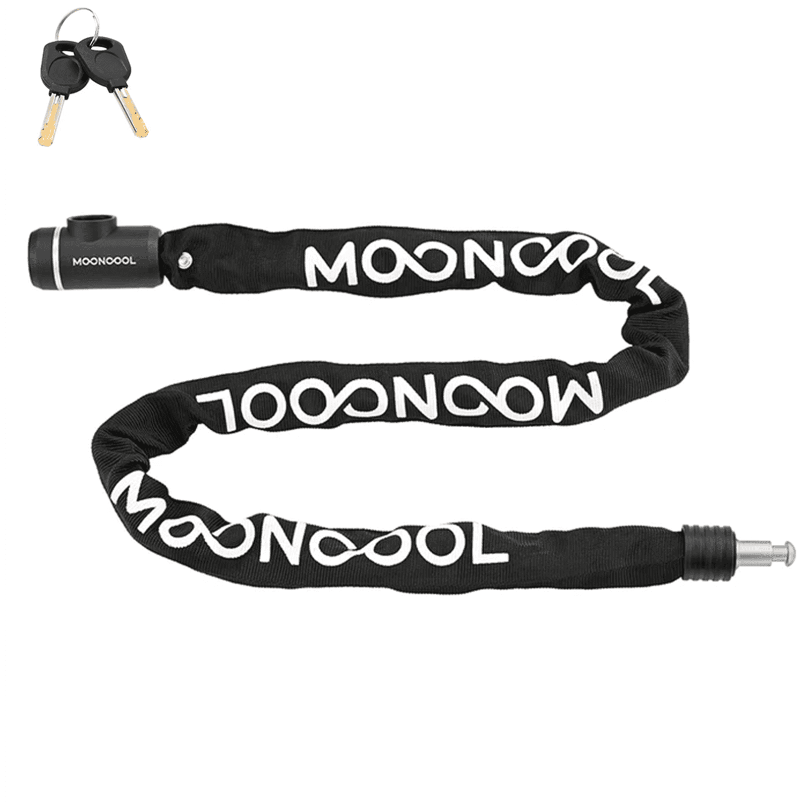 Lilypelle 8x1200mm Chain Bicycle Lock,Heavy Duty Trike Lock,with two ...