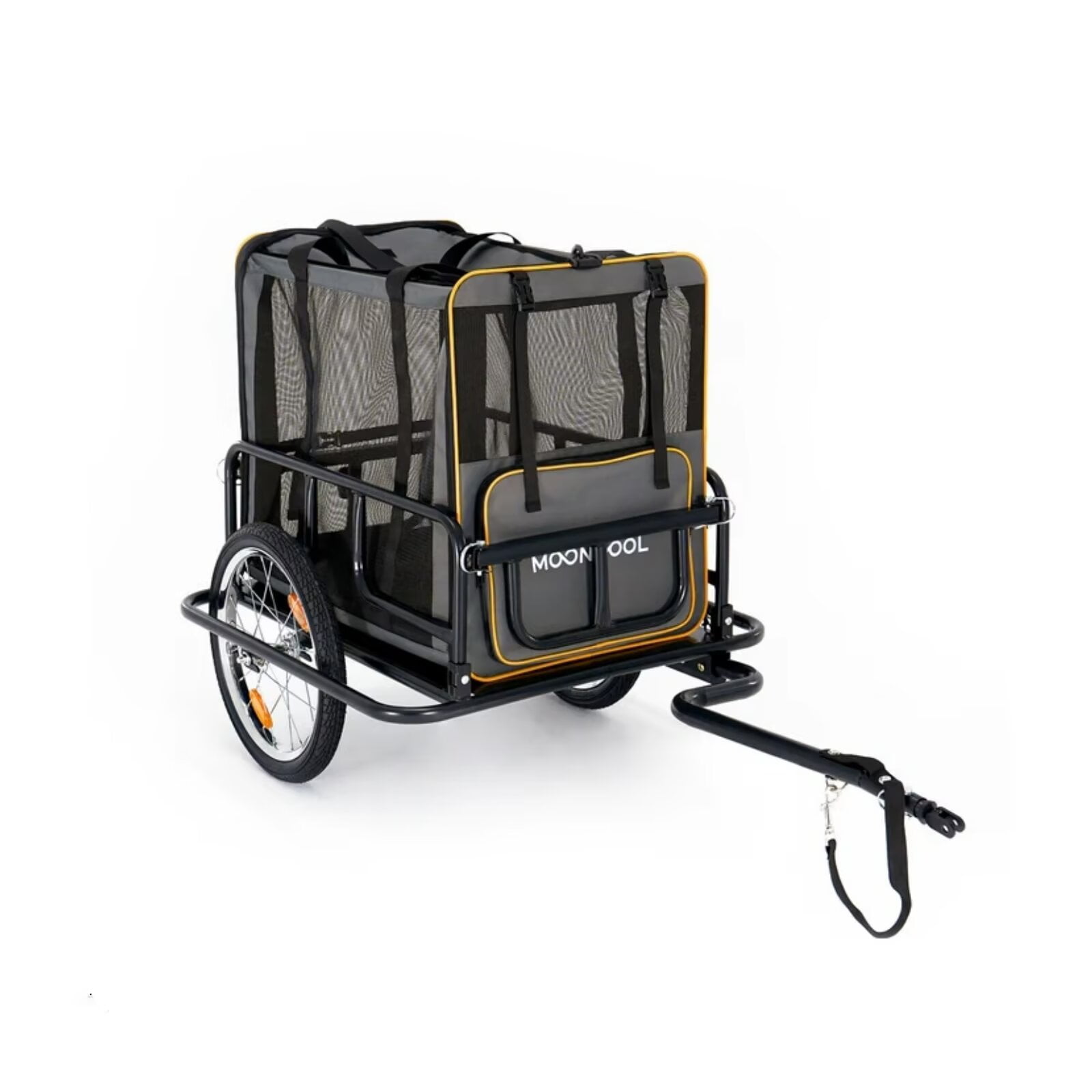 Lilypelle EBike Pet Trailer, 160 lbs Load Capacity, Heavy-Duty Bicycle ...