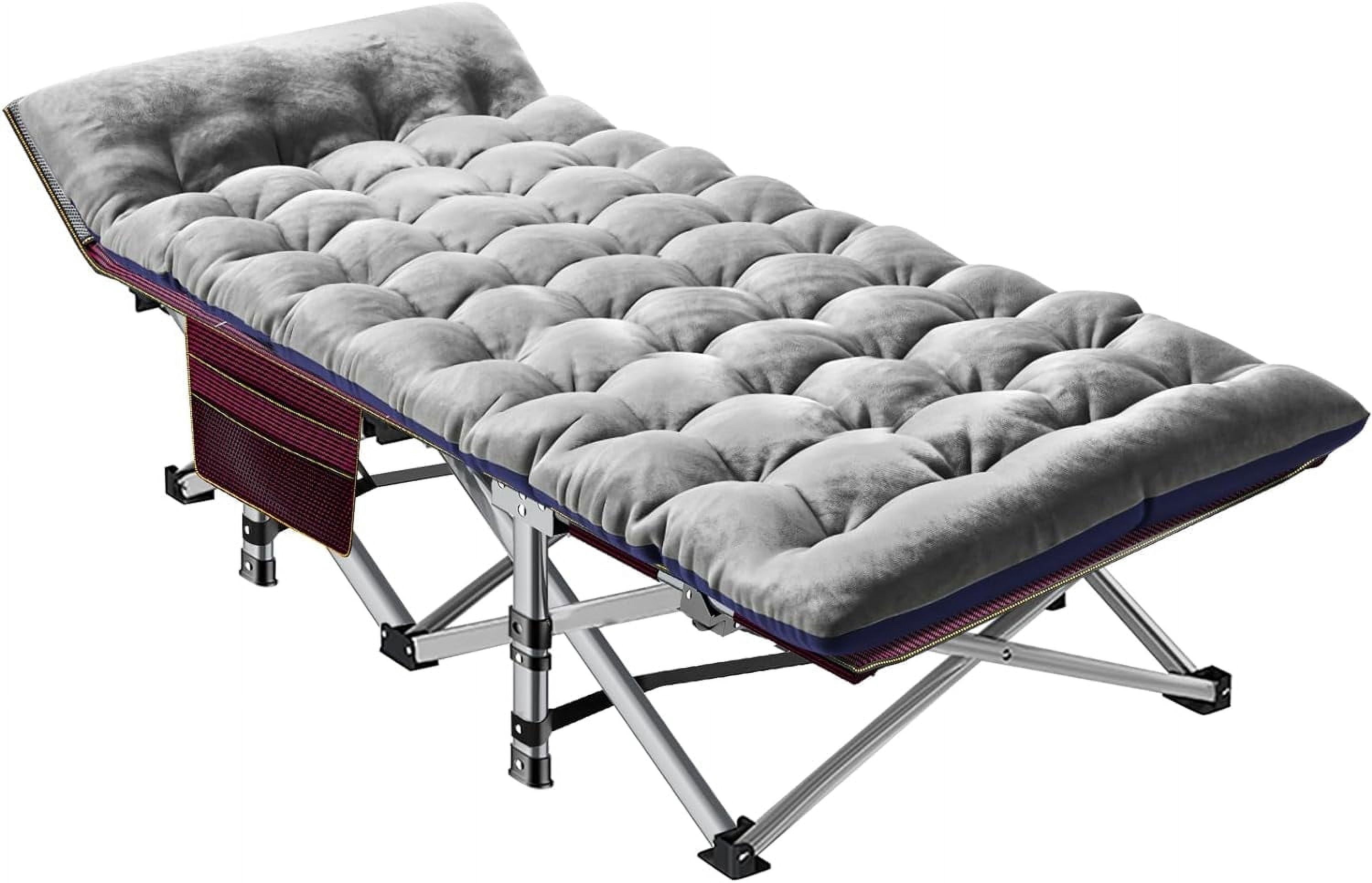 Lilypelle Folding Bed Cot with 3.3 Inch 2 Sided Mattress, 75"* 28 ...