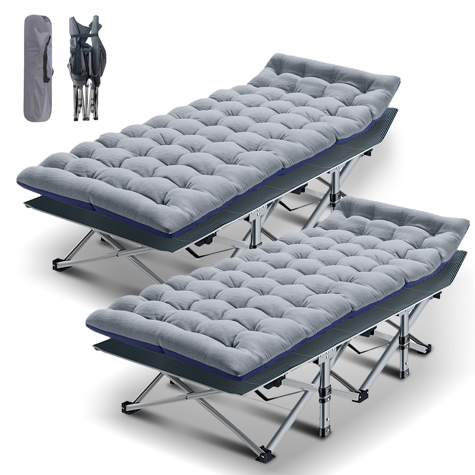 Lilypelle Folding Camping Cot for Adults, Portable Sleeping Cot ... Lilypelle Folding Camping Cot for Adults, Portable Sleeping Cot ...